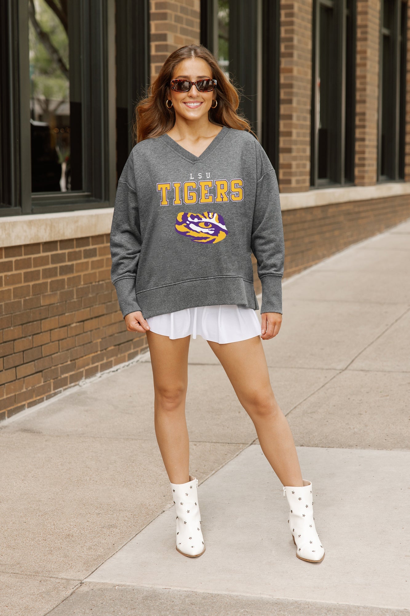 LSU TIGERS MOST WANTED CLASSIC FRENCH TERRY PULLOVER – Gameday Couture ...