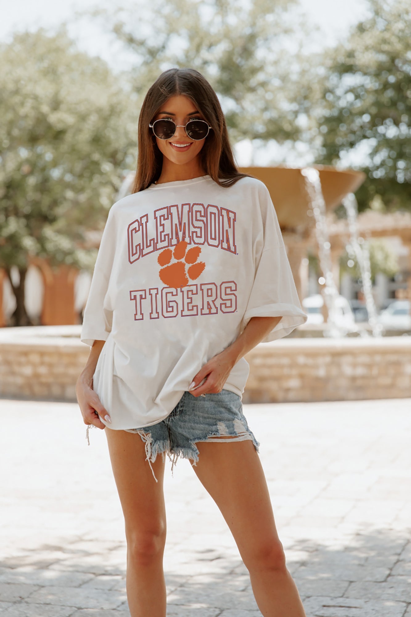 CLEMSON TIGERS Up Your Game Oversized Tee By Madi Prewett Troutt ...